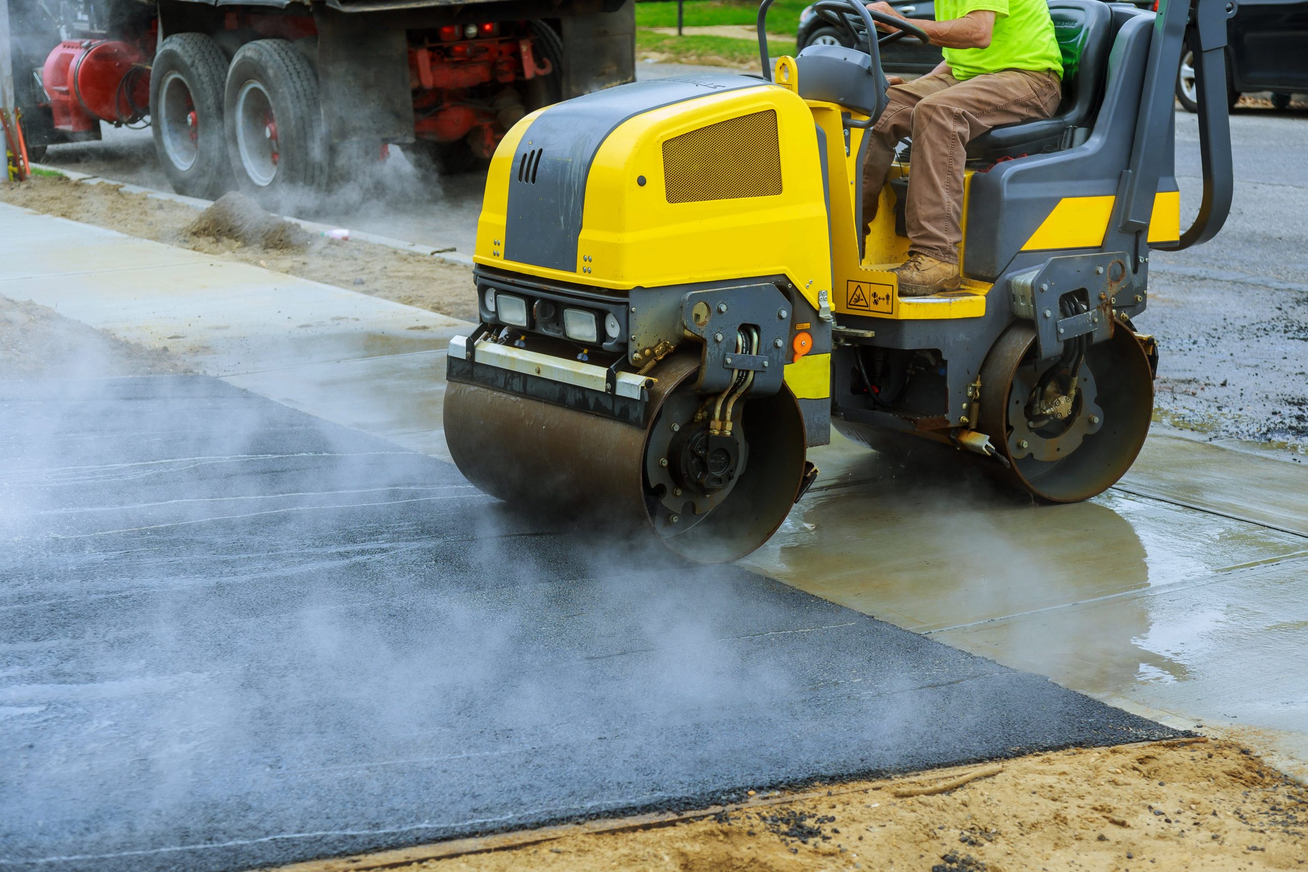 What equipment is needed for asphalt paving? - Black Tar Construction ...