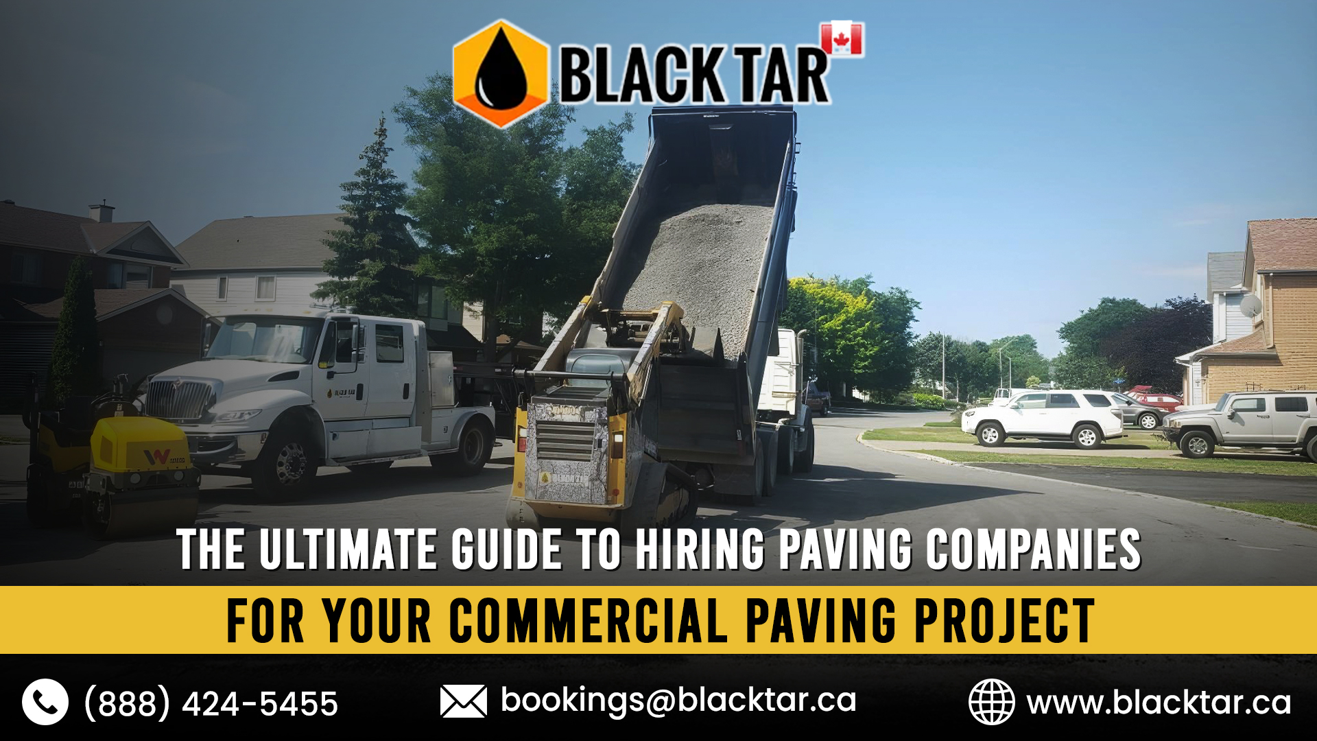 Master Your Commercial Paving: Expert Tips from Black Tar