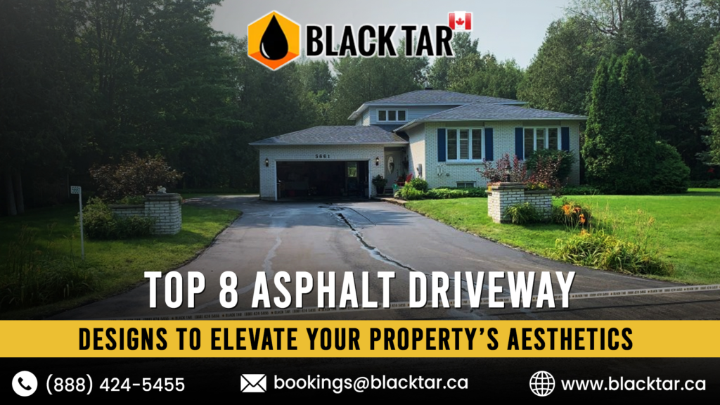8 Asphalt Driveway Designs to Boost Your Home’s Curb Appeal - Black Tar ...