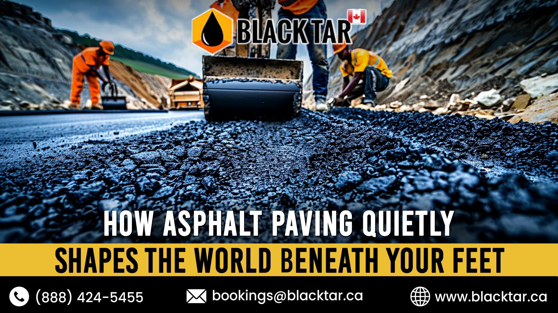 Beneath Your Feet: The Untold Power of Asphalt Paving - Black Tar ...