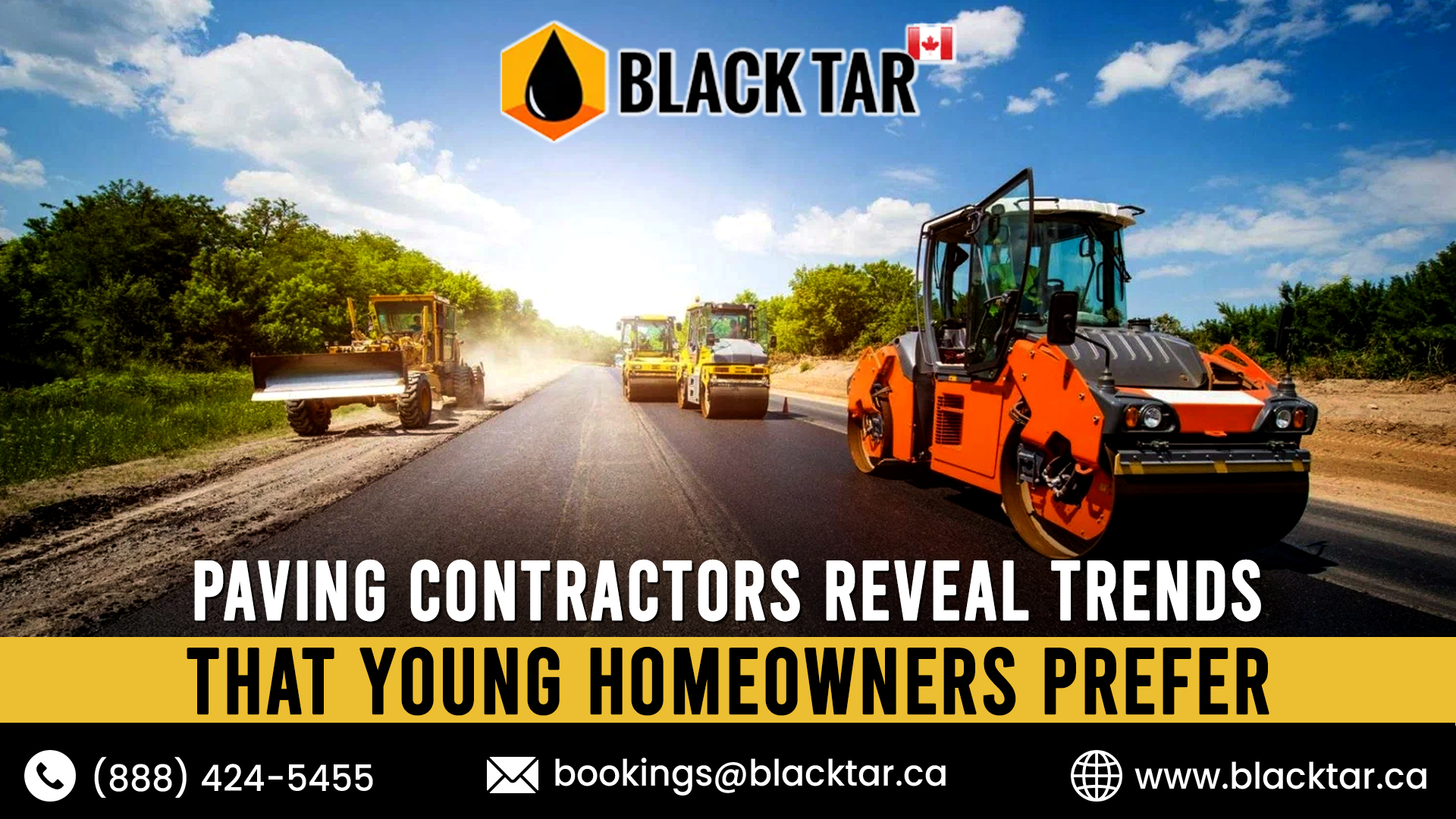 Trendy Driveway Ideas from Top Paving Contractors - Black Tar ...