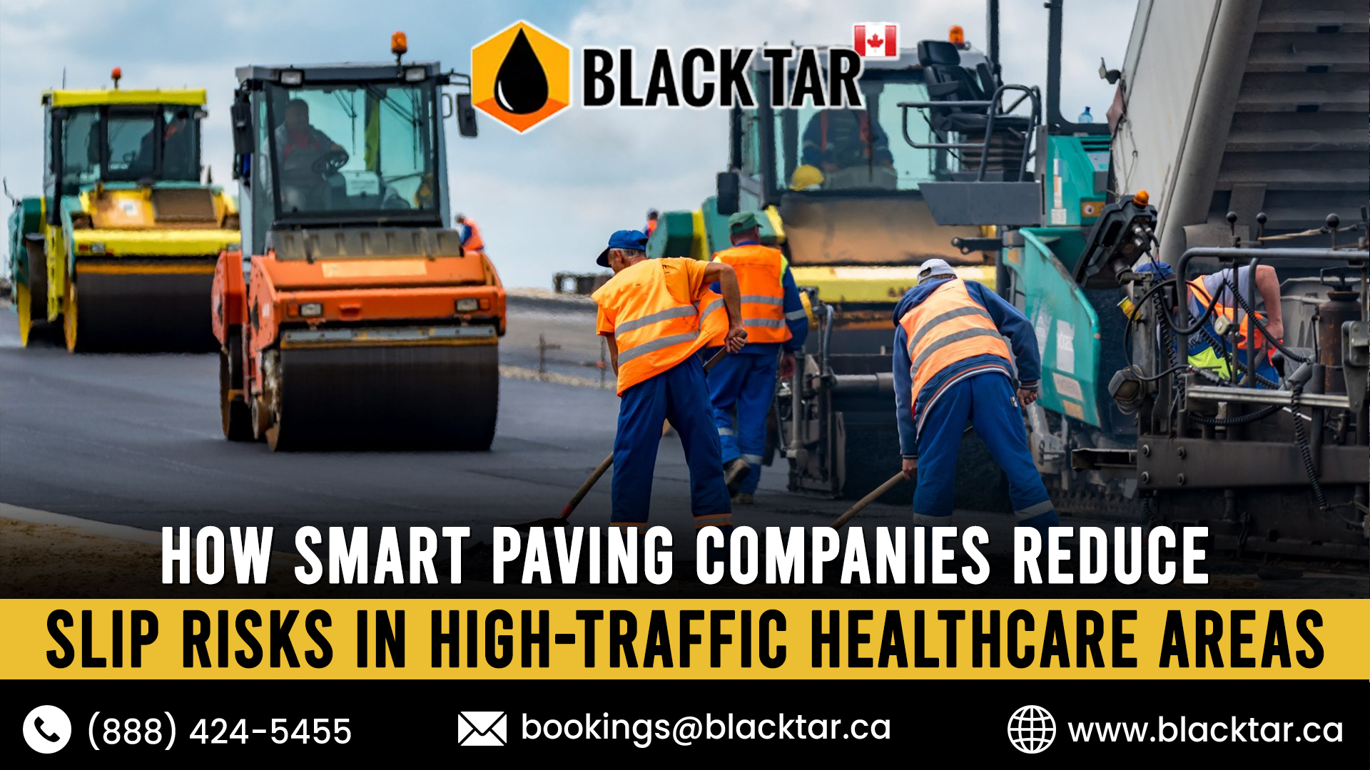 How Smart Paving Companies Keep Healthcare Spaces Safe - Black Tar ...