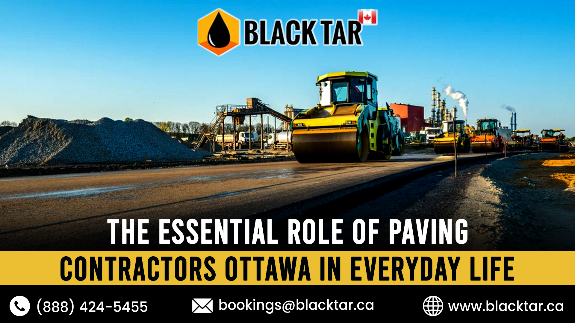 Why Paving Contractors Ottawa Matter for Homes & Businesses - Black Tar ...