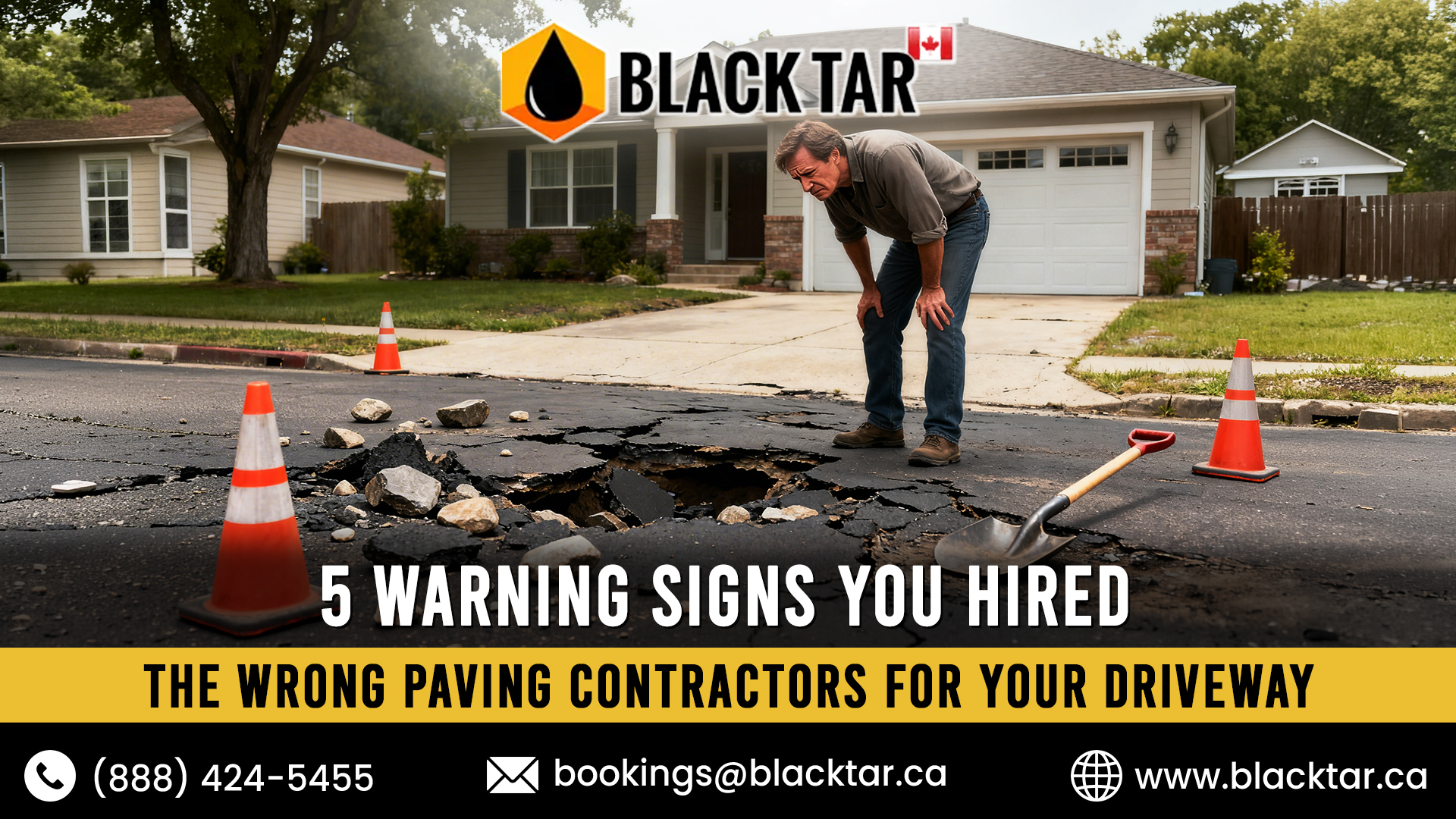 5 Red Flags You Hired the Wrong Paving Contractors - Black Tar ...