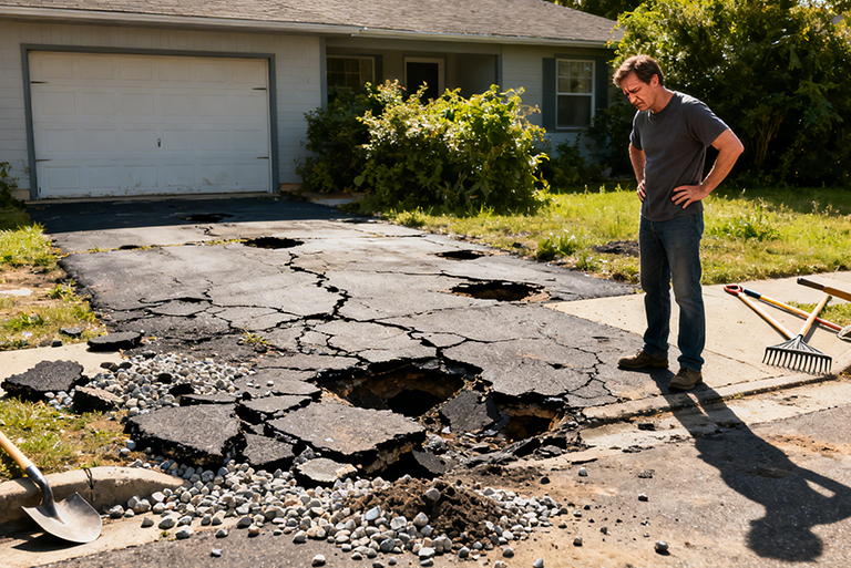5 Red Flags You Hired the Wrong Paving Contractors - Black Tar ...